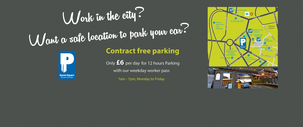Liverpool car park queen square - Queen Square